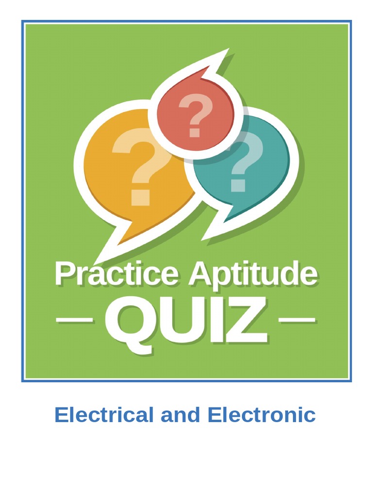 Electrical and Electronic Quiz June 2019 | PDF | Occupational Safety ...