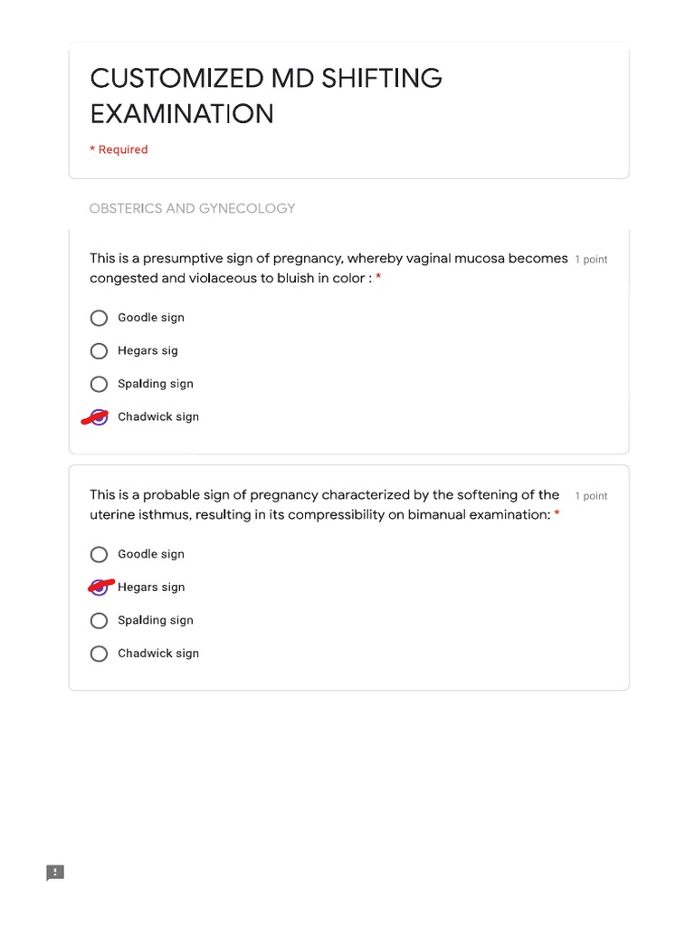 Ob Gyne 2021 - Corrected | PDF