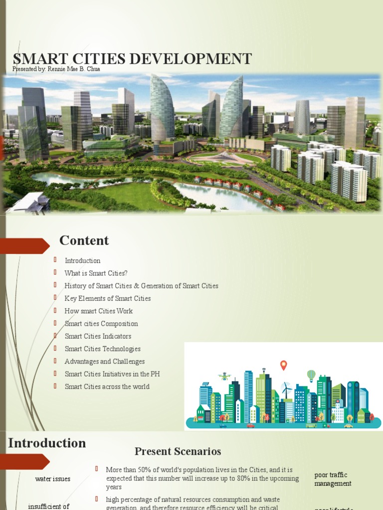 Smart Cities Development | Download Free PDF | City | Infrastructure