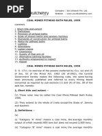 Mines Rules, 1955 | PDF