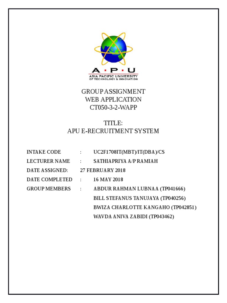 wapp_FINAL.docx | PDF | World Wide Web | Internet & Web