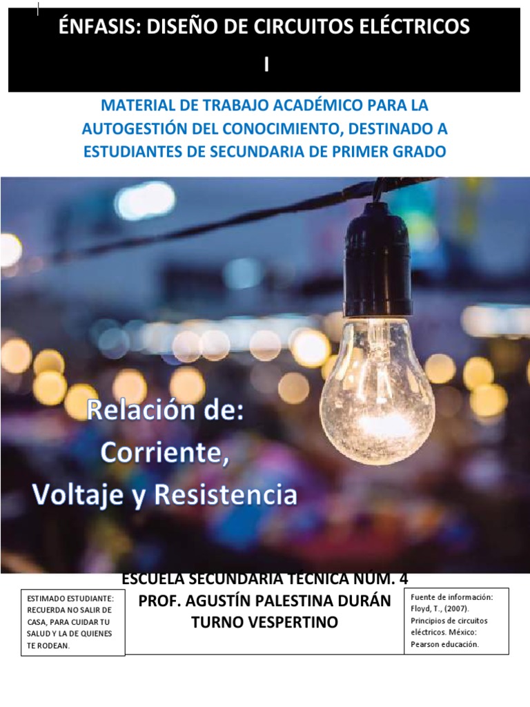 Cuaderno de Trabajo Circuitos Electricos 1 (2da. Parte) | PDF