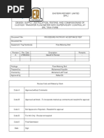 Checklist For Installation of Pressurization Unit | PDF | Valve | Building Engineering