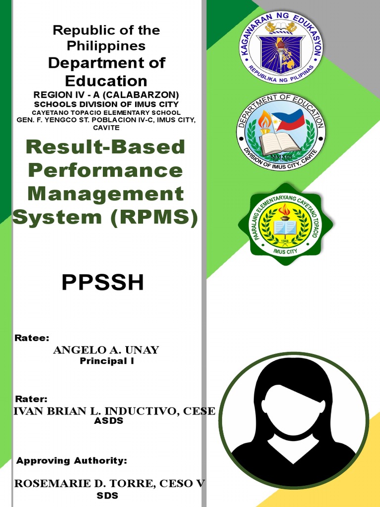 Rpms Template Sy 2021 2022 | PDF