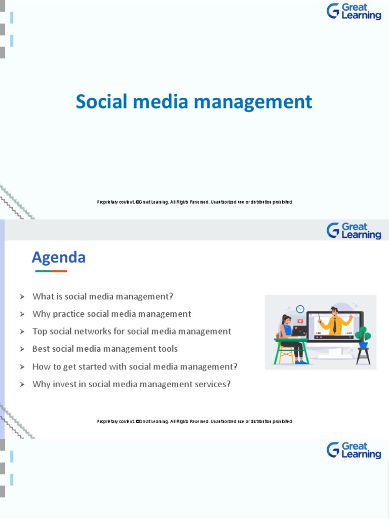 Social Media Management | PDF | Popular Culture & Media Studies ...