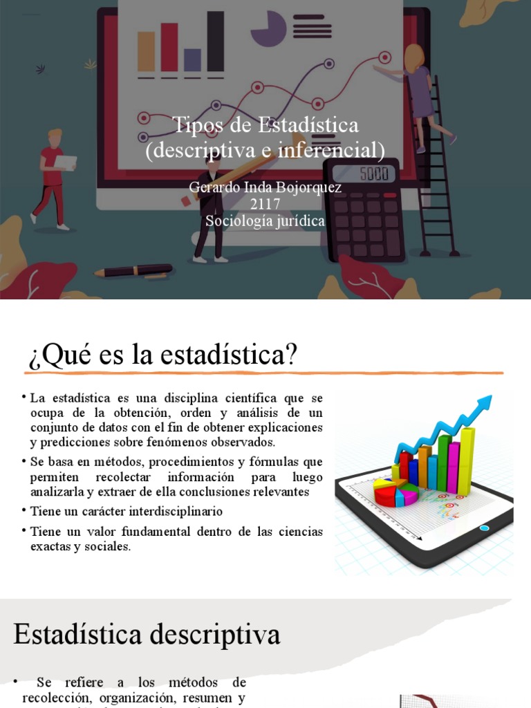 Tipos de Estadística | PDF | Estadísticas | Estadísticas descriptivas
