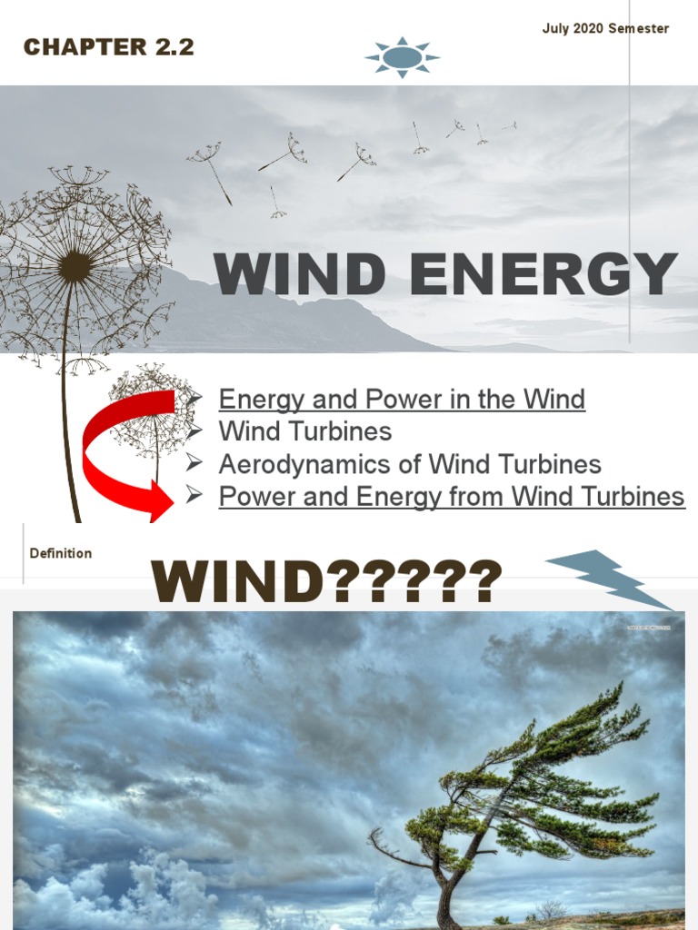 Wind Energy | PDF