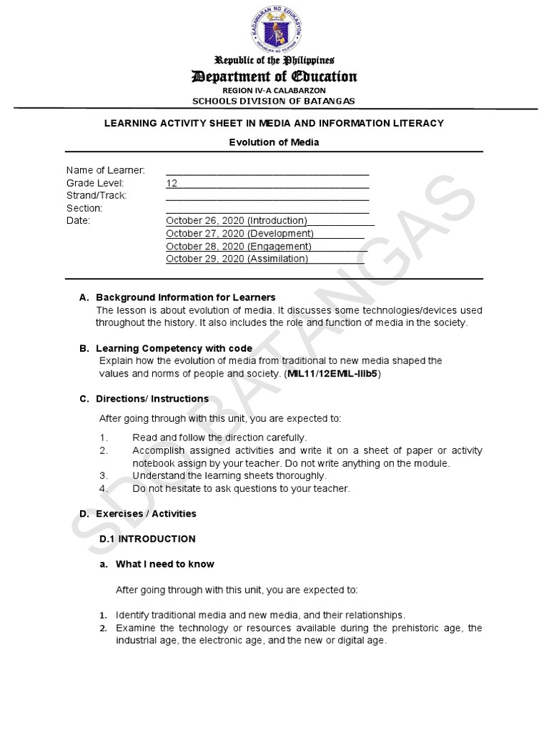 Evolution of Media in Education | PDF | Information Age | Mass Media