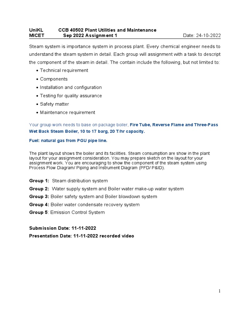 Assignment 1 Statement | PDF