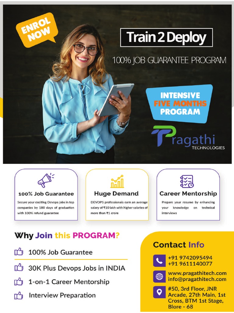 Train 2 Deploy - Pragathi | PDF