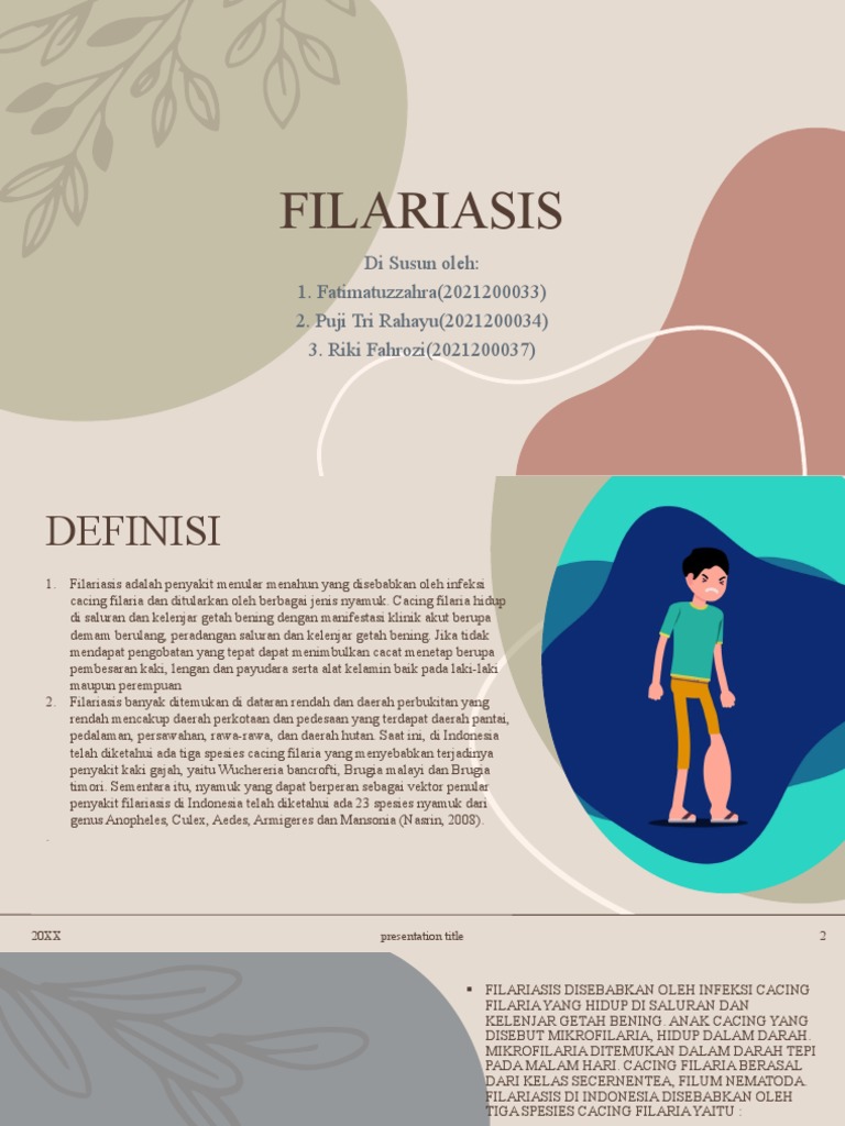 Penyakit Filariasis: Gejala dan Penanganan | PDF