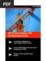 SAP Project Systems (PS) Study Material | PDF