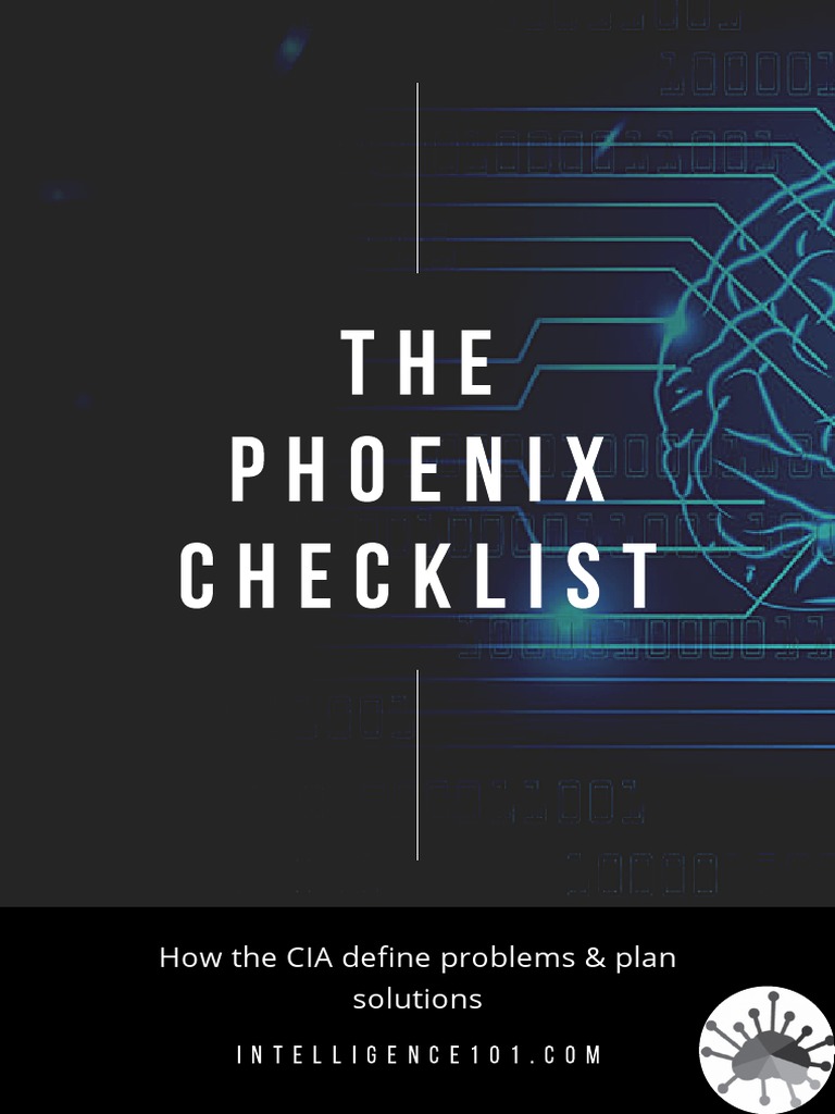 The Phoenix Checklist | PDF
