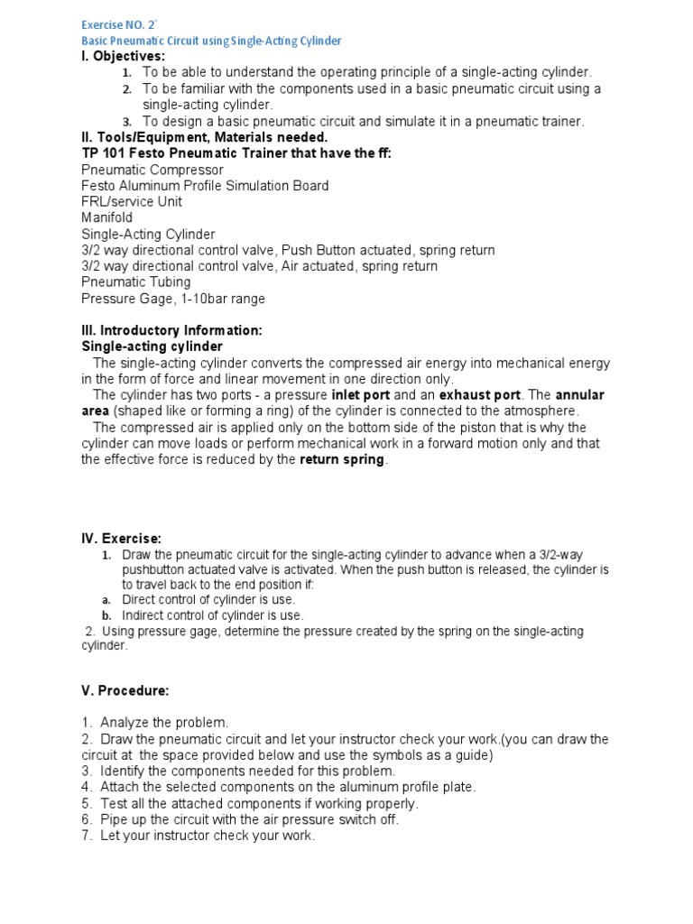 Activity 2 | PDF | Actuator | Valve