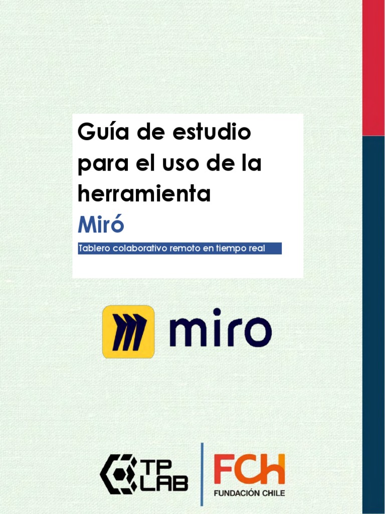 Guía de Estudio para El Uso de La Herramienta MIRO | PDF | Software de la aplicacion | Multimedia