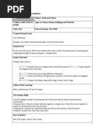 Pattern Lesson Plan 11 | PDF | Lesson Plan | Education Theory