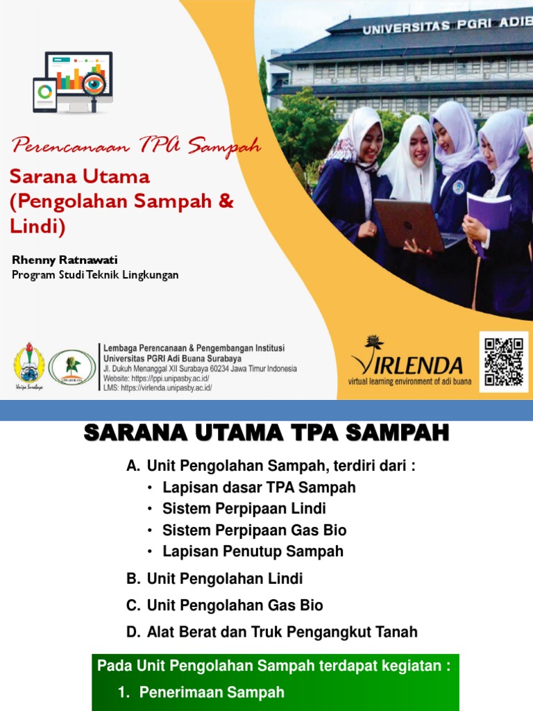 Perencanaan dan Operasional TPA Sampah | PDF