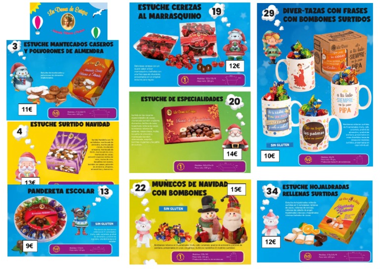 Catálogo Dulces Navideños | PDF