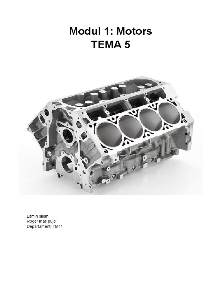 Modul 1: Motors Tema 5: Lamin Sillah Roger Mas Pujol Departament: TM11 ...