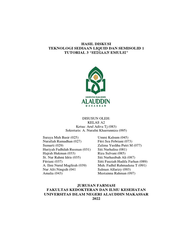 PBL 3 Emulsi A2 | PDF