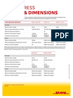DHL Express Weight & Dimension Limits | PDF | Pallet | Weight