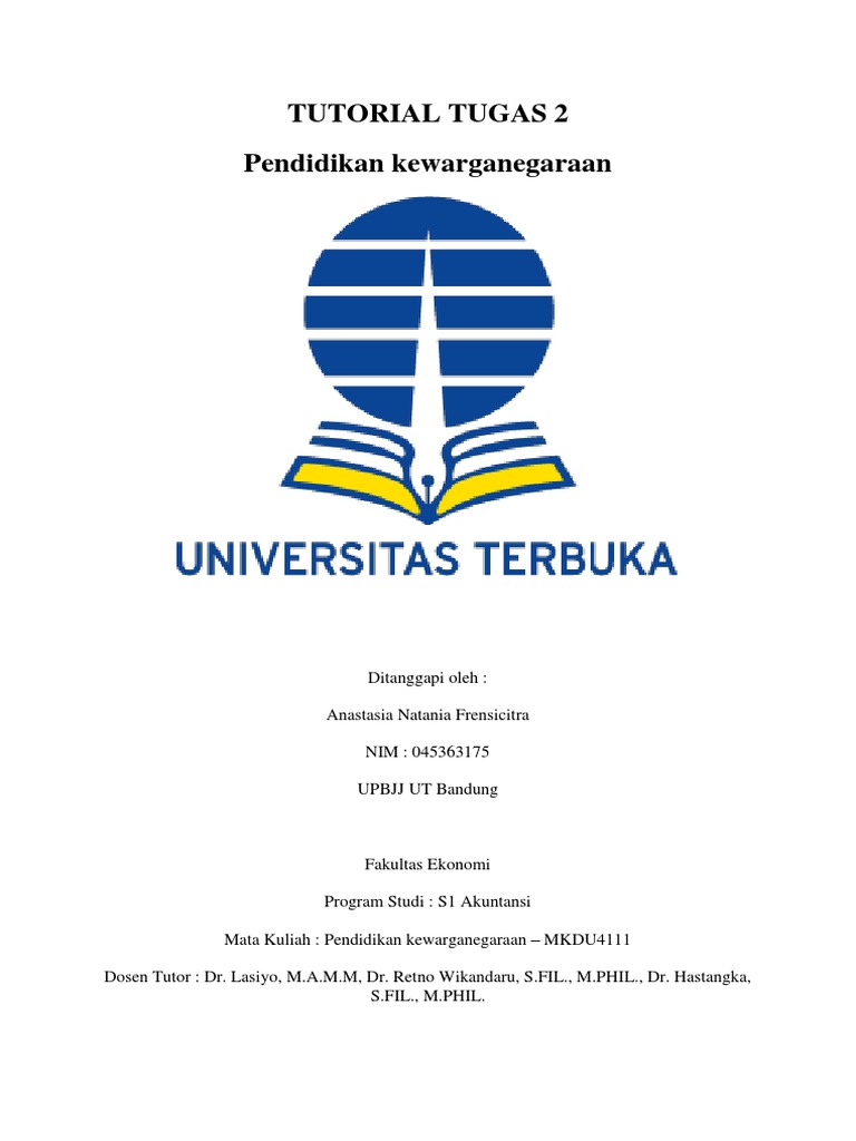 Tugas Tutorial 2 - PKN | PDF