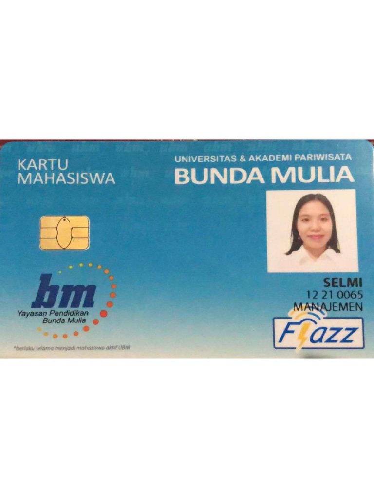 Foto Kartu Tanda Mahasiswa (KTM) | PDF