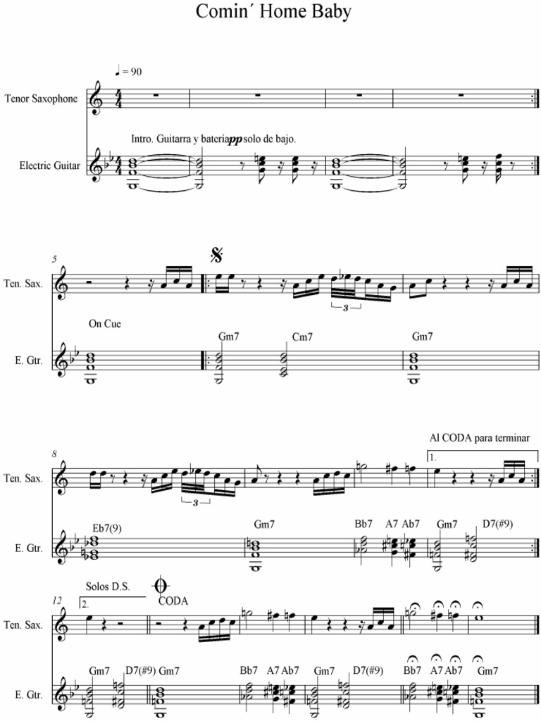 Comin' Home, Baby | PDF