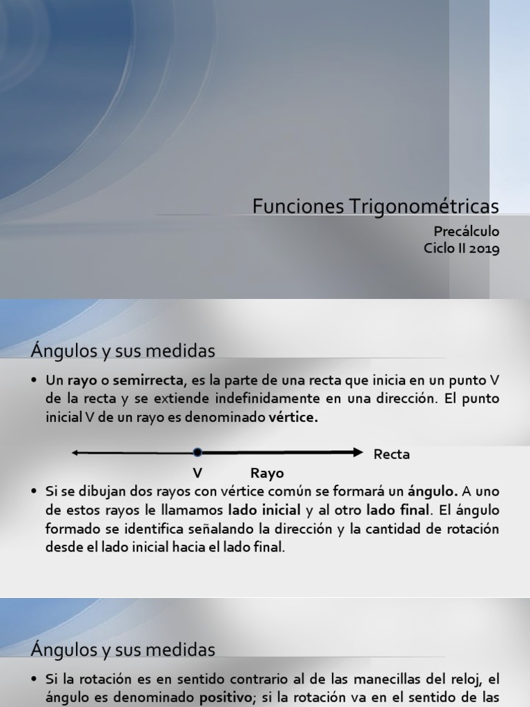 Funciones Trigonometricas | PDF