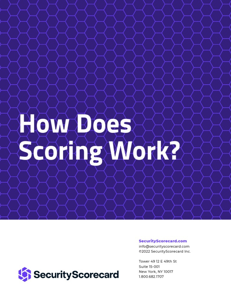 [Data Sheet] How Does Scoring Work | PDF | Security | Computer Security