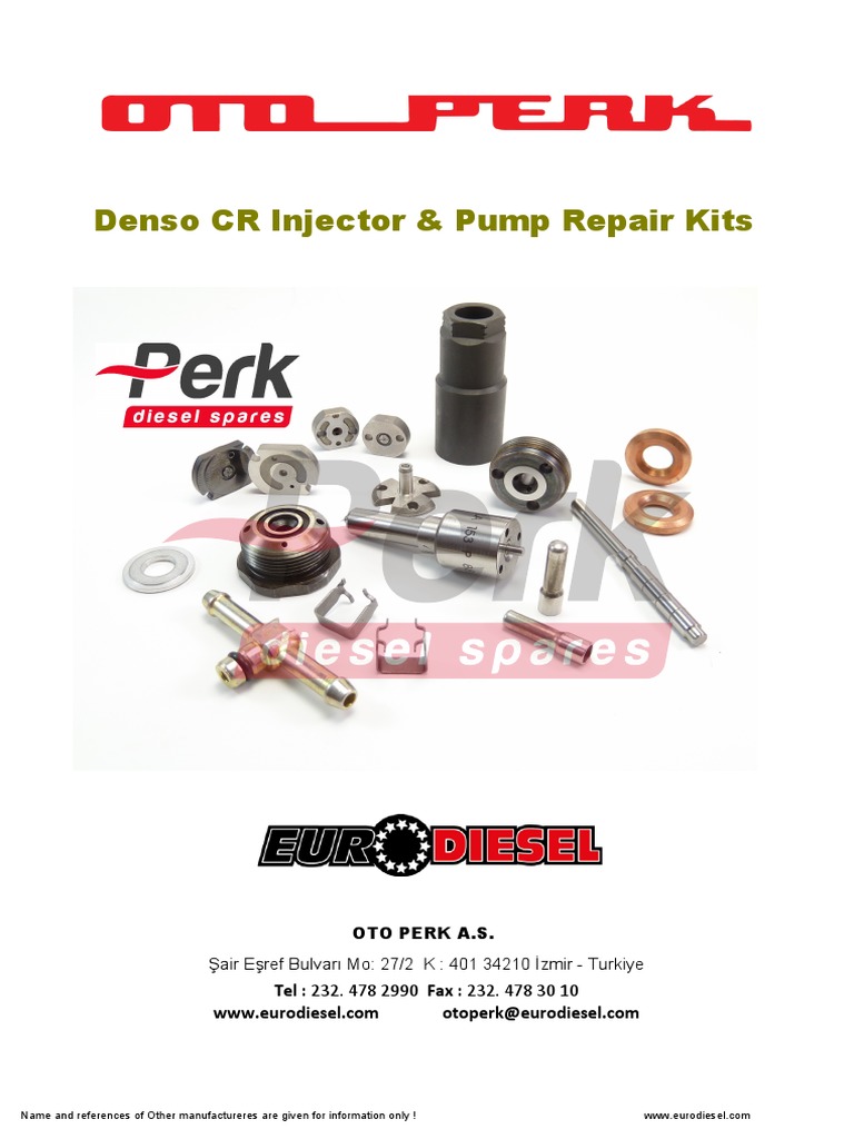 Diesel Injector Repair Kits | PDF | Toyota | Opel