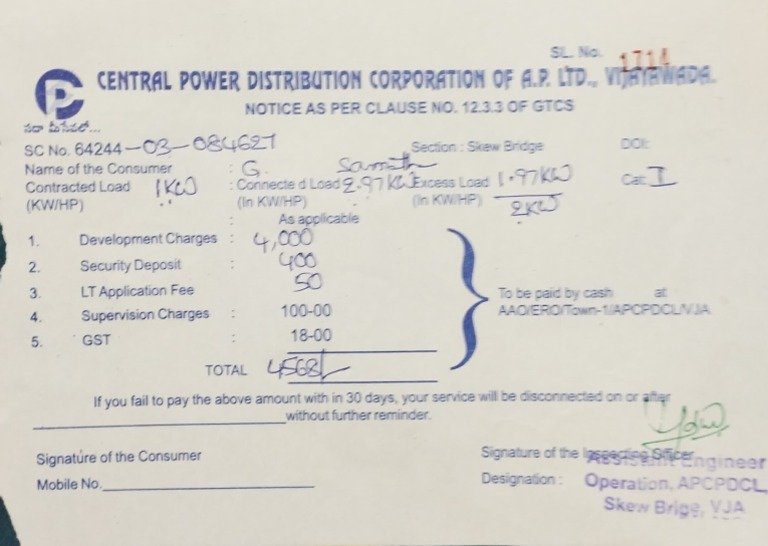 Electricity Meter Load Increase | PDF
