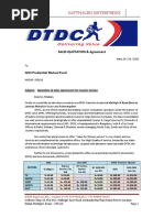 DTDC Rate Quotation-4 | PDF | Cargo | Business