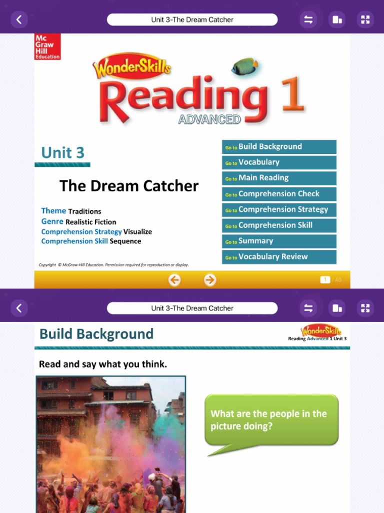 Wonders Skills Advanced 1 Unit 3 | PDF