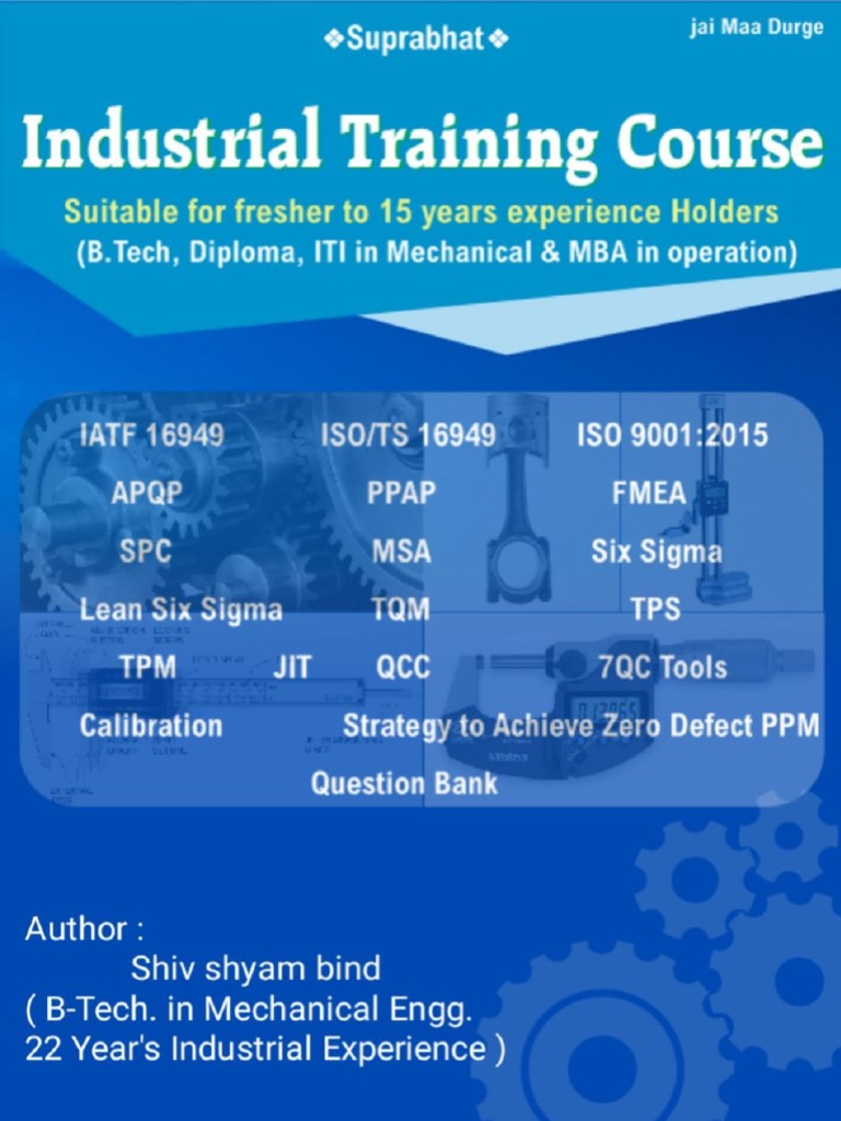 Industrial Training Course (APQ - Shivshyam (Shiv Shyaam) Bind | PDF ...