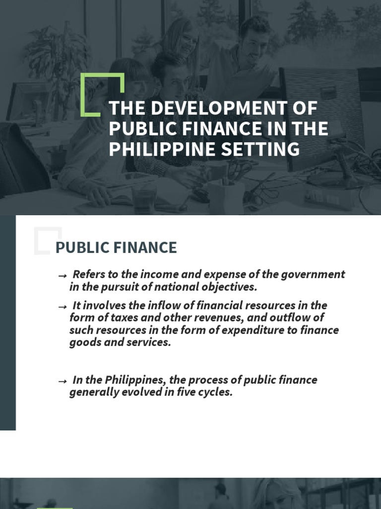Development of Public Finance in the Philippines | PDF