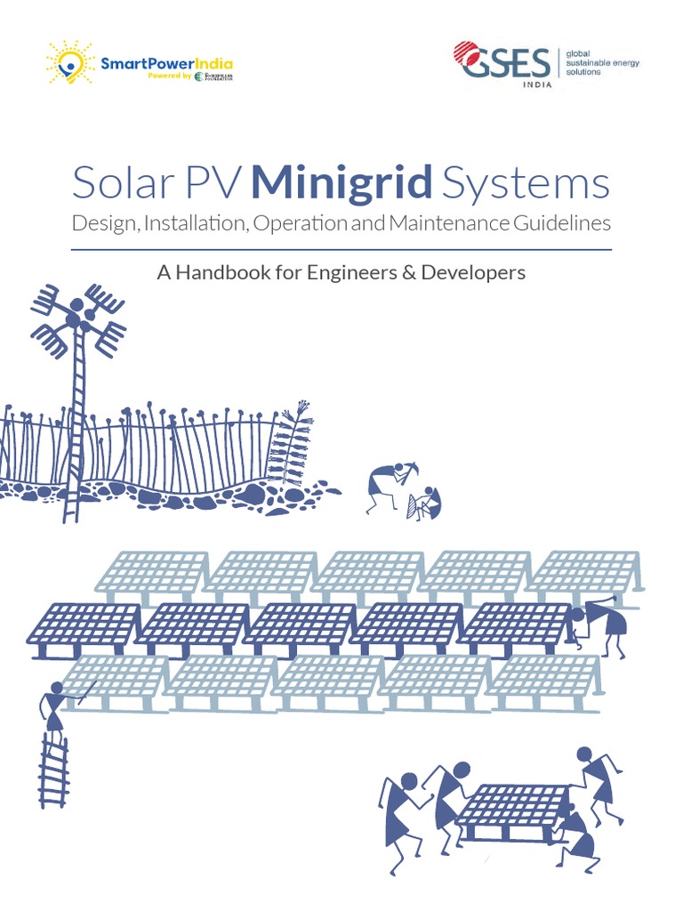 Solar PV Minigrid Systems - Design, Installation, Operation & Maintenance Guidelines Handbook ...