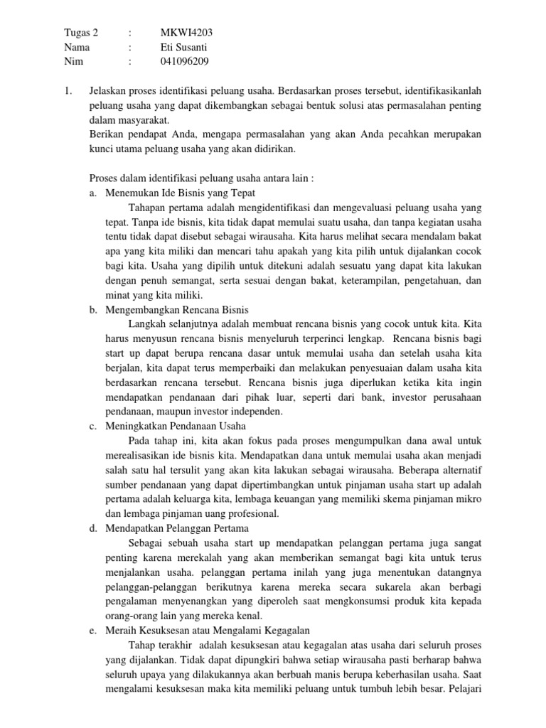 Tugas 2 MKWI4203 | PDF