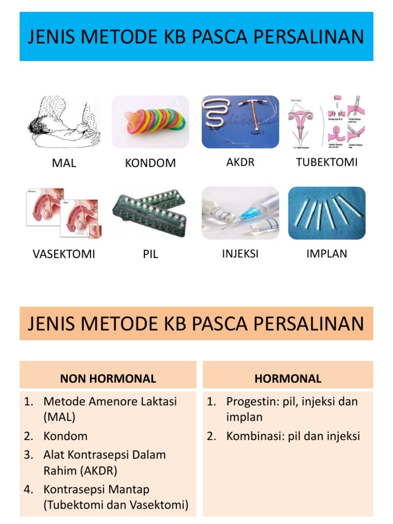 Metode KB Pasca Persalinan Terlengkap | PDF