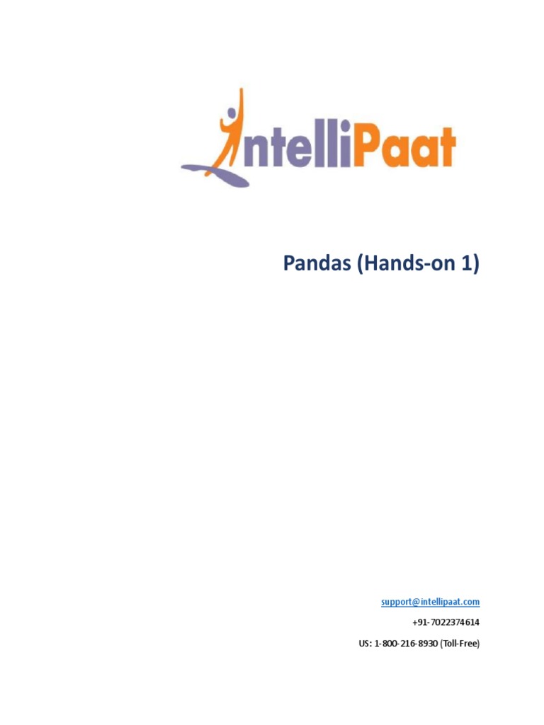 Module 4 Pandas File 1 Pdf Python Programming Language Applied 