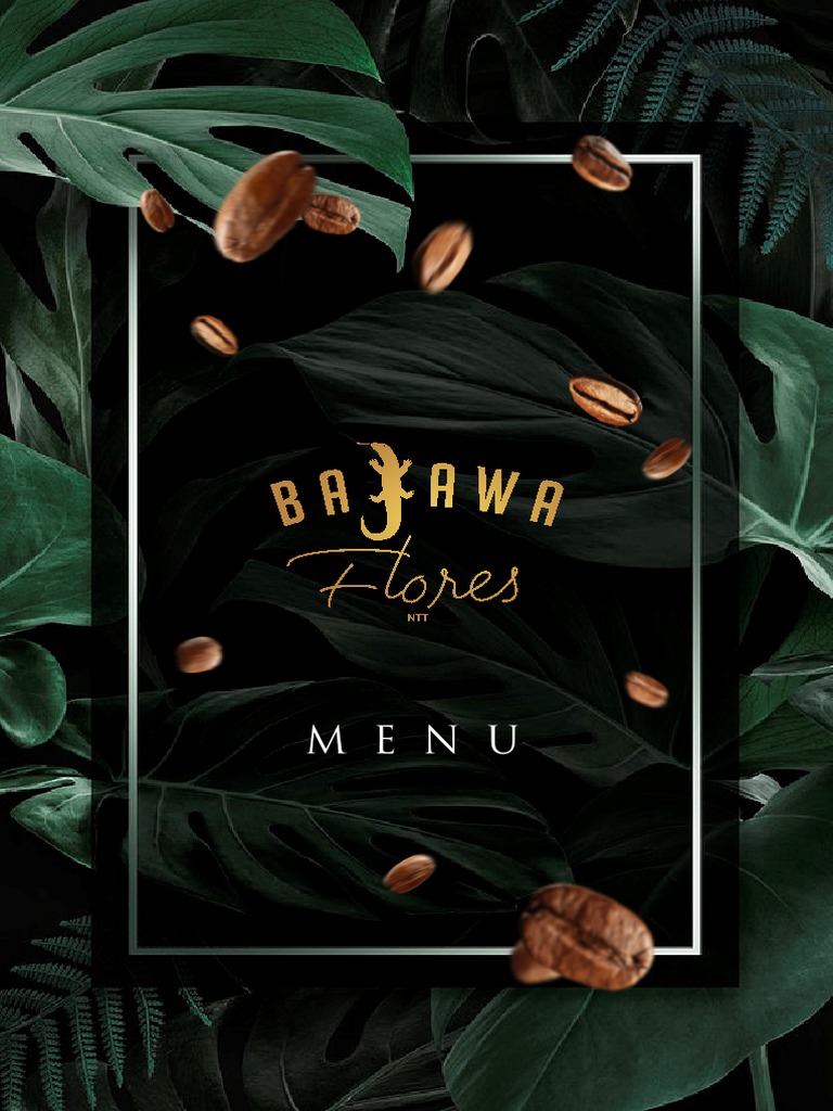 Bajawa Coffee Menu Highlights | PDF