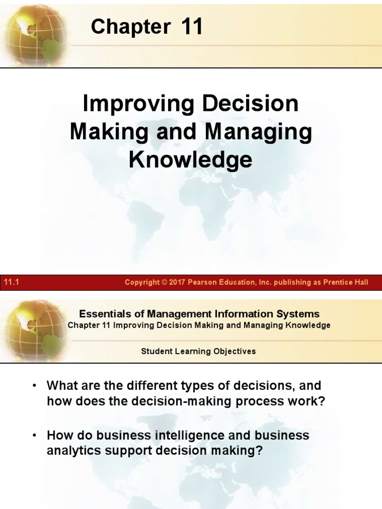 Chapter 11 | PDF | Analytics | Decision Making