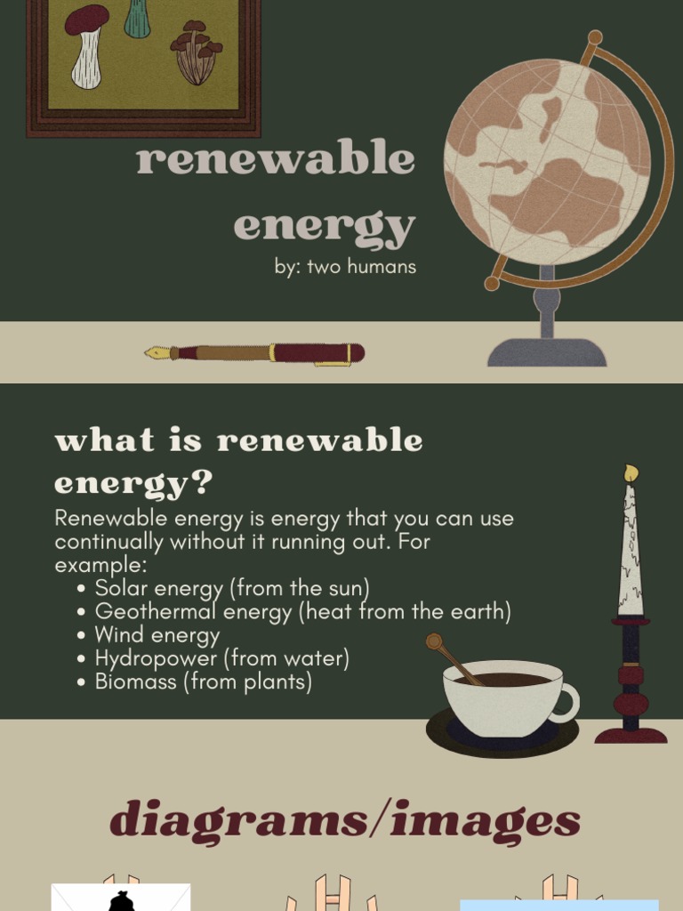 Overview of Renewable Energy Sources | PDF