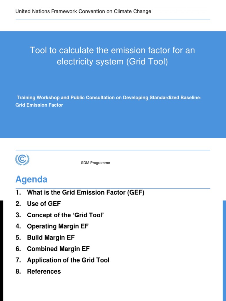 Calculating Grid Emission Factors: An Introduction to the Grid Tool ...