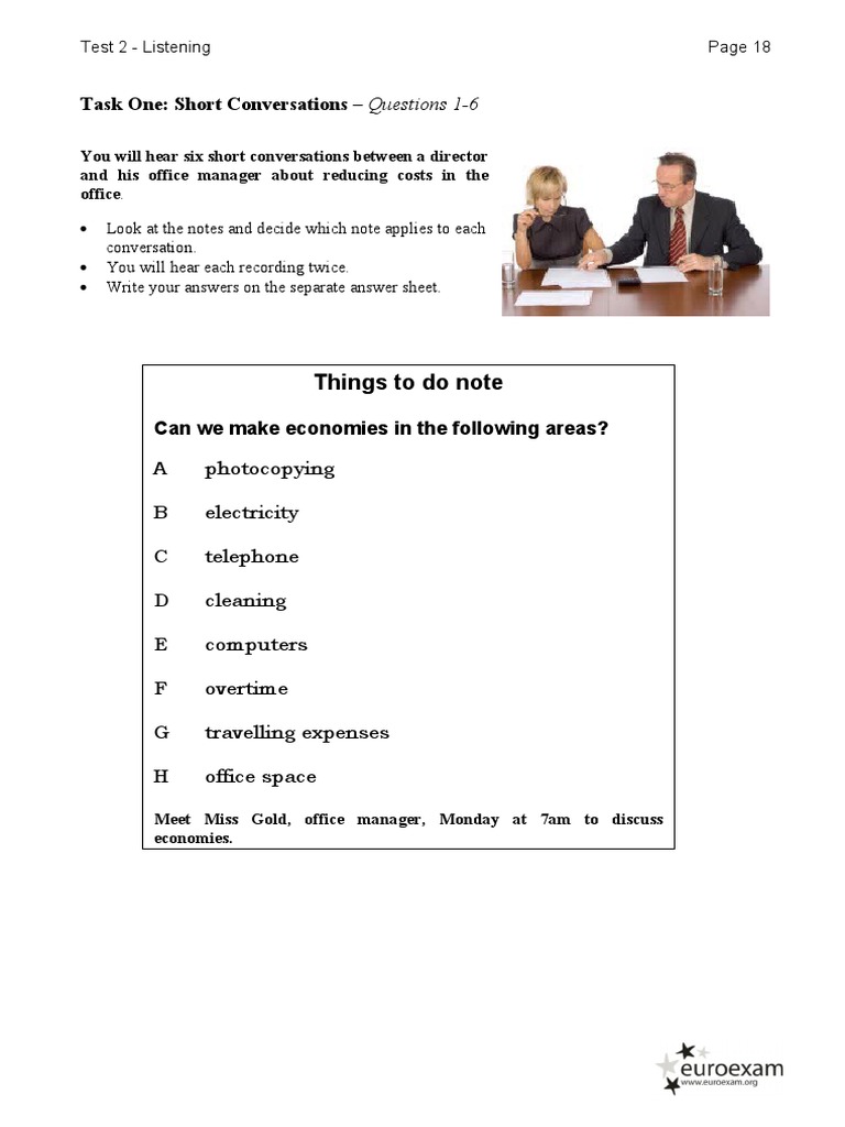 05 Set 1 PROB2 Paper 2.1 Listening-04 | PDF