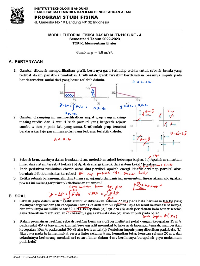 SOAL Modul 4 Fidas IA - 2022 2023 | PDF