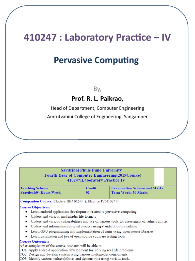 LP-IV Lab Manual | PDF | Android (Operating System) | Map Reduce