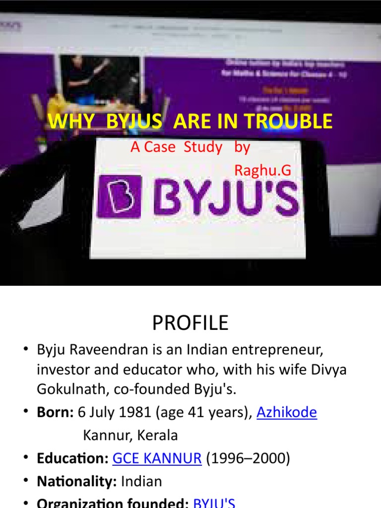 Byju's Financial Troubles Explained | PDF | Business