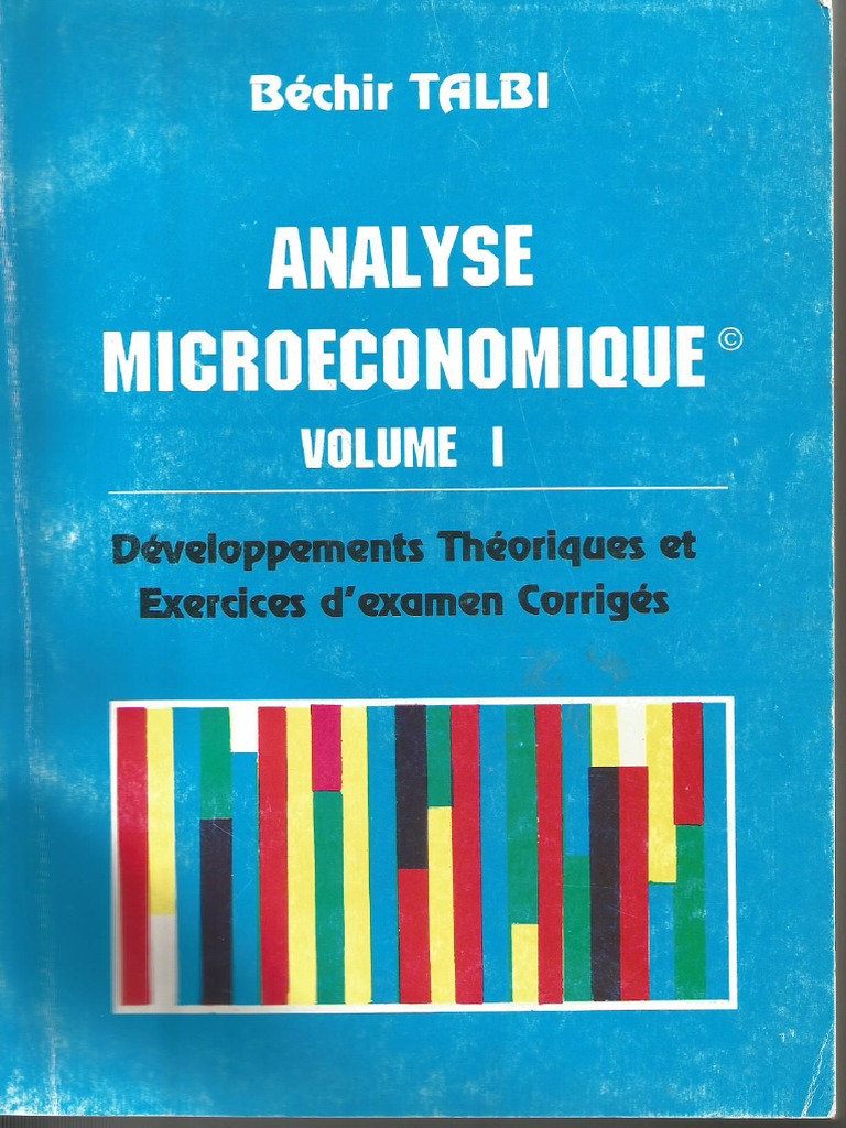 MICROECONOMIE Talbi 1 | PDF
