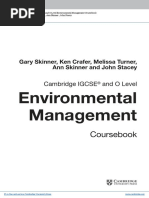 Cambridge IGCSE Environmental Management Coursebook PDF | PDF | Rock ...